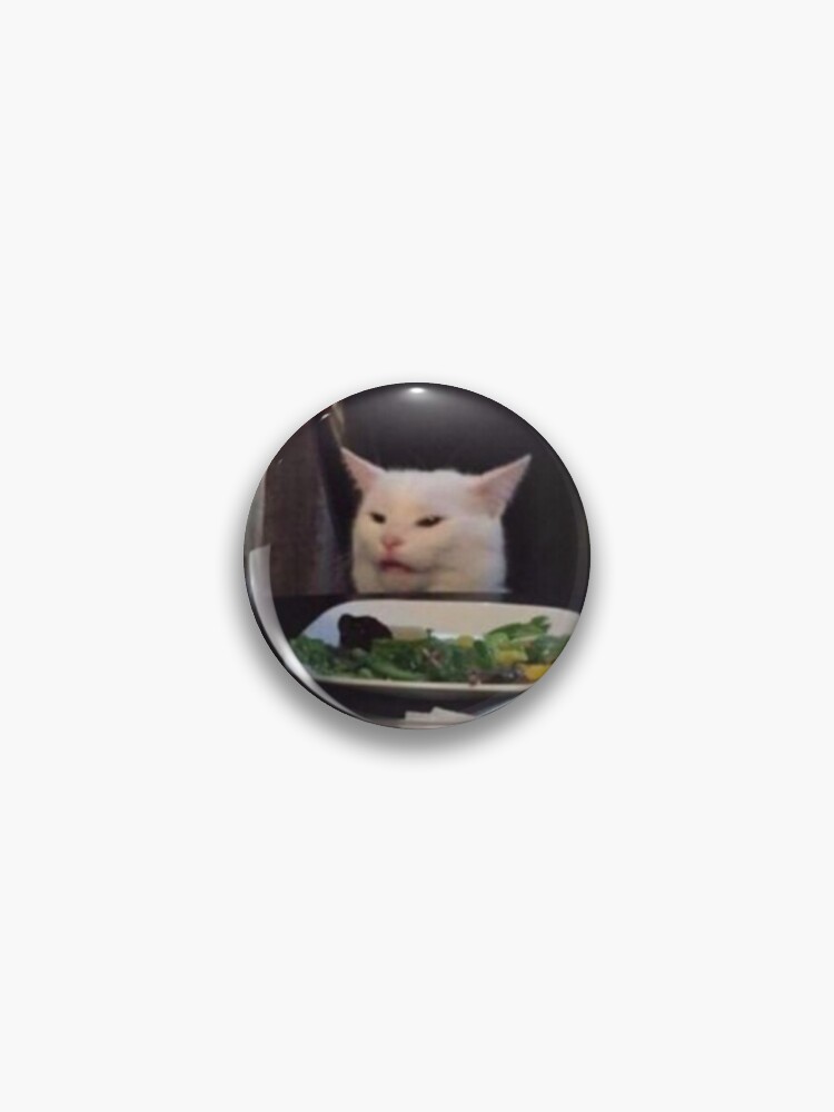 "FUNNY CAT MEME " Pin for Sale by gminforever5 | Redbubble