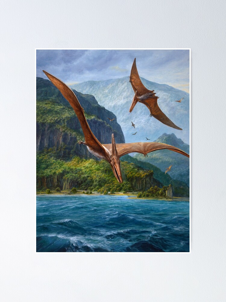 "Pteranodon" Poster for Sale by TThiemeyer | Redbubble