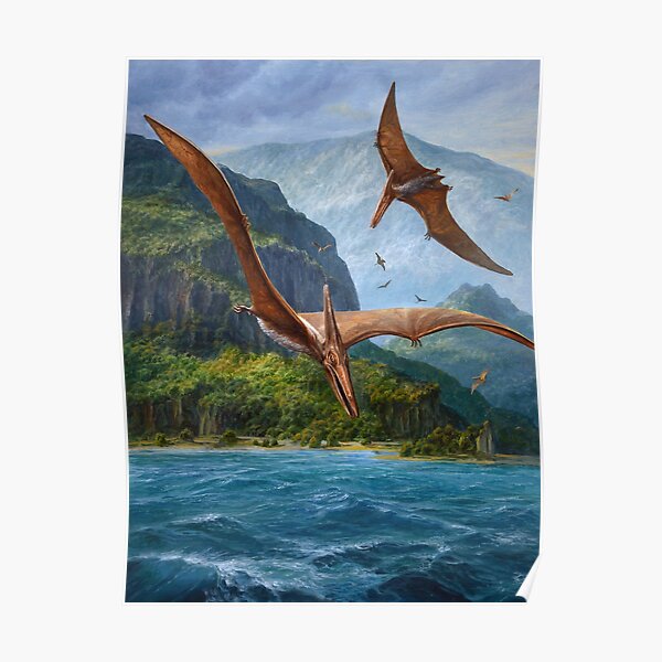 "Pteranodon" Poster for Sale by TThiemeyer | Redbubble