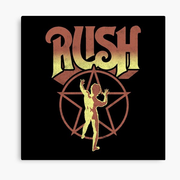 Rush Band Canvas Prints | Redbubble