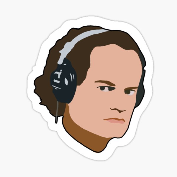 "Frasier Crane" Sticker by Bricausewhynot | Redbubble