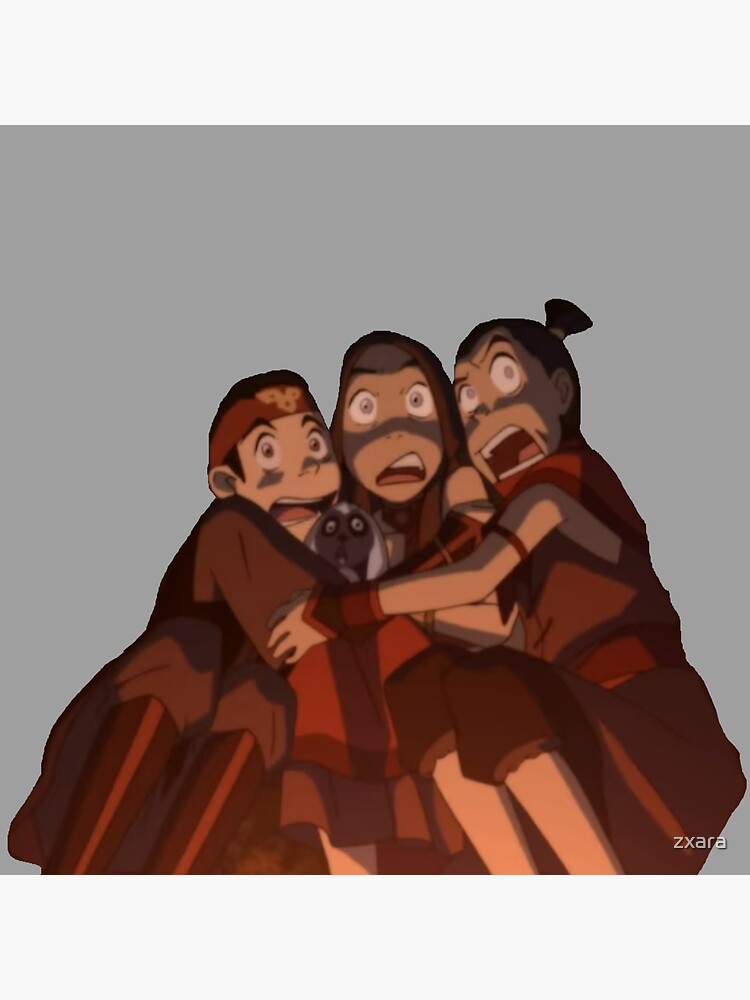 "scared original team avatar" Poster by zxara | Redbubble