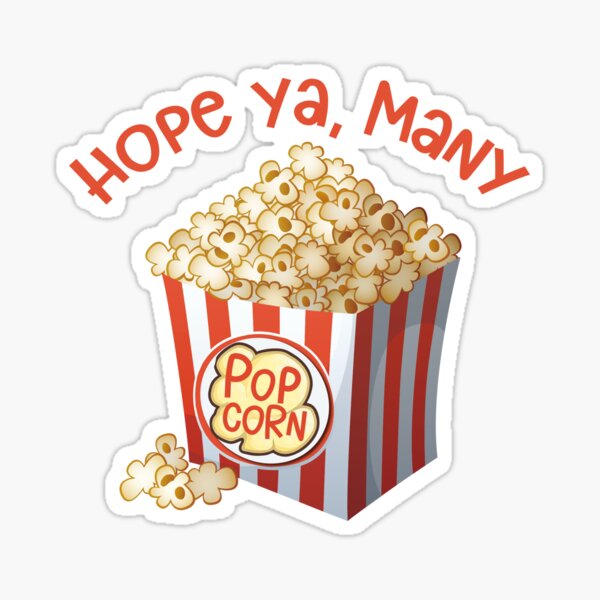 "Filipino hopia, mani popcorn" Sticker by TuroTuroTees | Redbubble