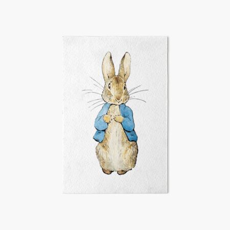 "peter rabbit (hi res vector)" Art Board Print by goatboyjr | Redbubble