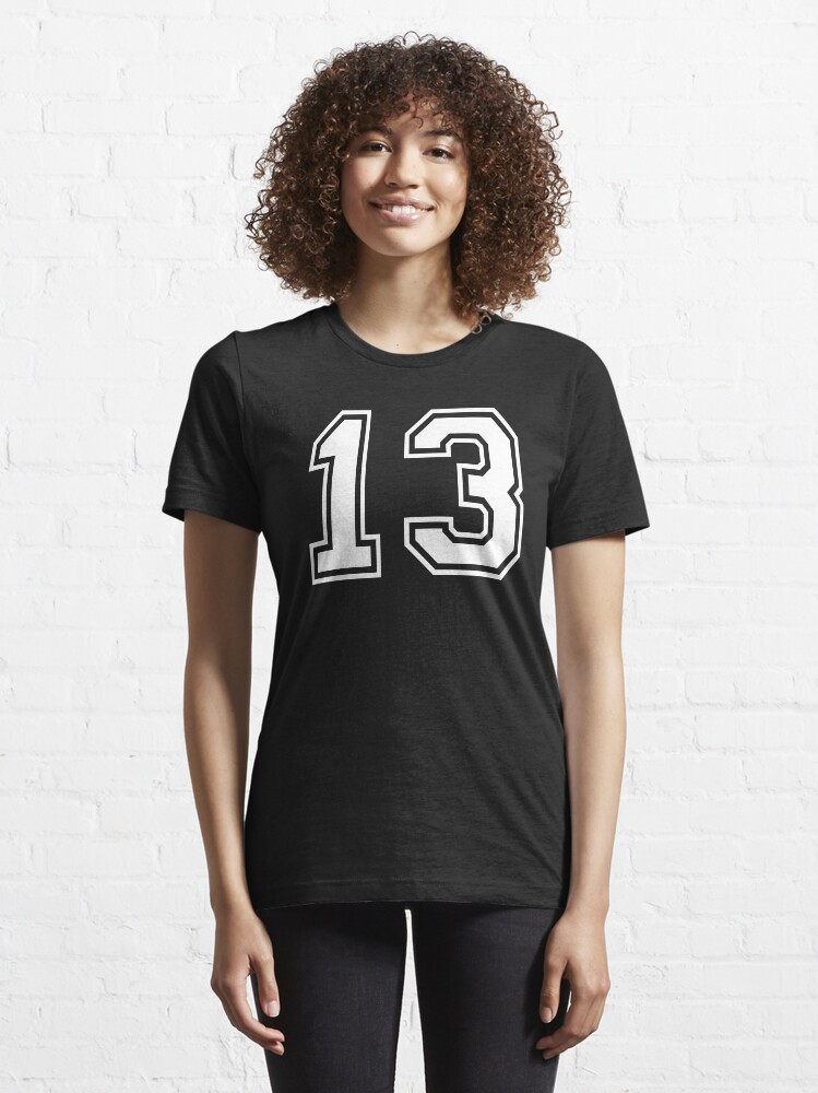 "Number 13 Thirteen" T-shirt for Sale by AllWellia | Redbubble | number ...
