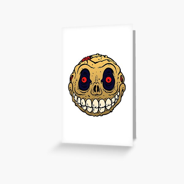 "Madballs Skull Face" Greeting Card for Sale by Robert Davies | Redbubble
