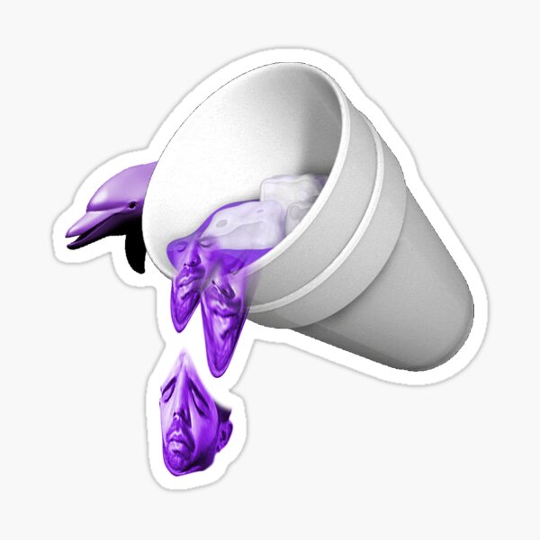 "drake flavored lean" Sticker for Sale by lilacteardrops | Redbubble