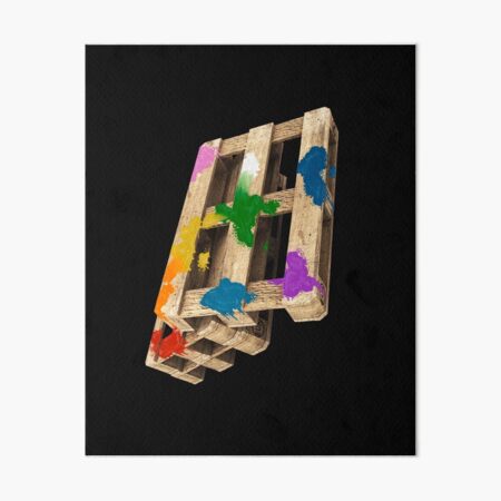 "Funny Pallet Pun | Funky Artsy New Color-Palette" Art Board Print by ...