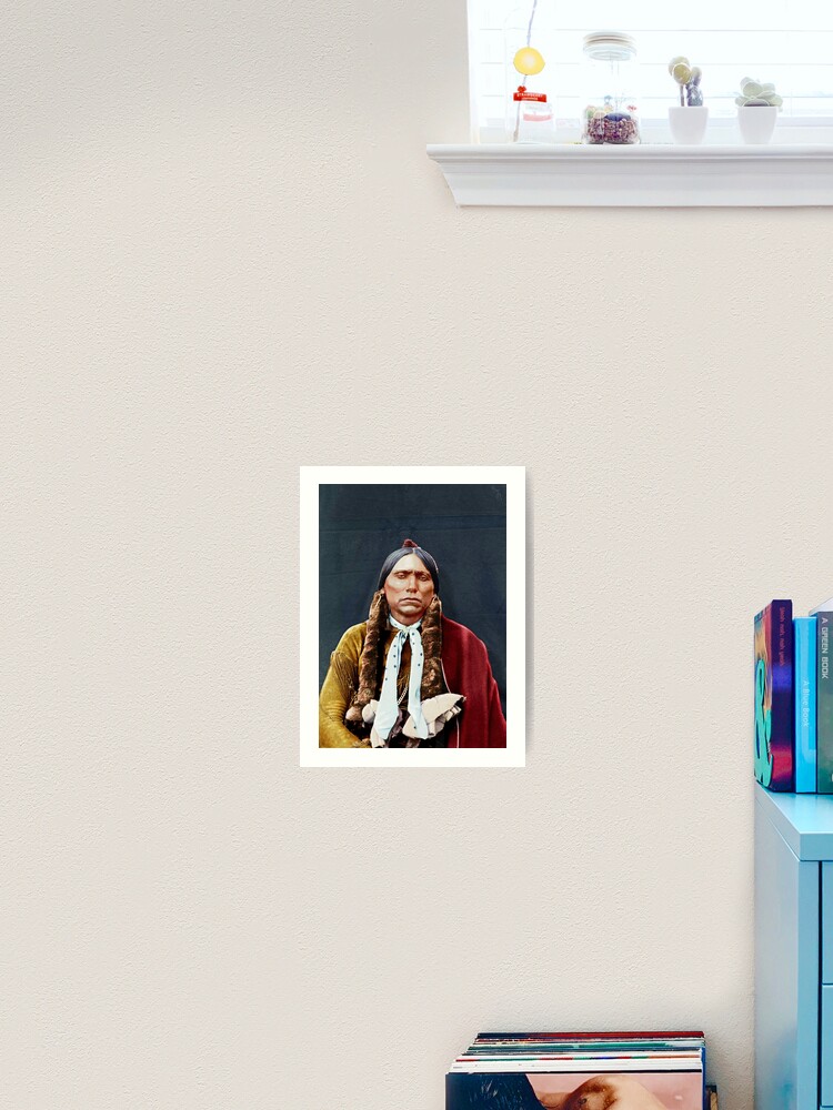 "Quanah Parker Comanche leader." Art Print for Sale by Gary sheaf ...