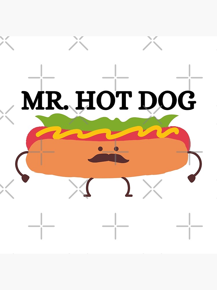 "Mister Hot Dog" Poster by razvigod | Redbubble