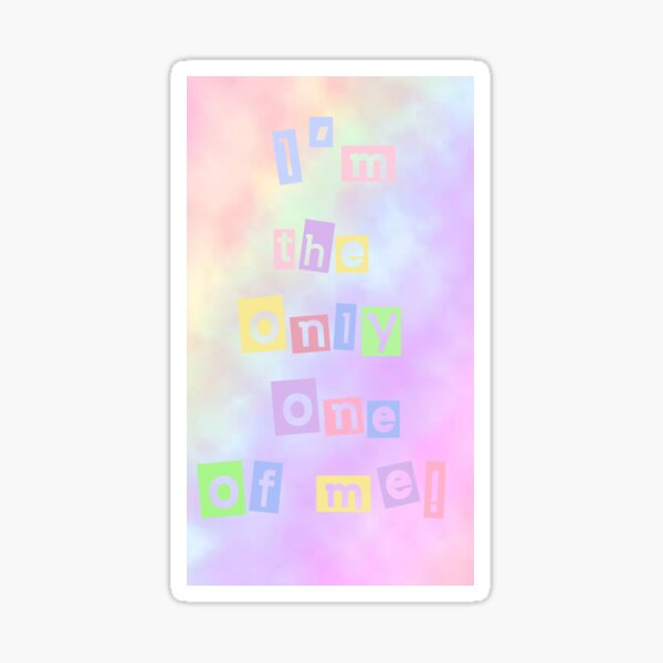 "ME!" Sticker by bhclaudia3 | Redbubble