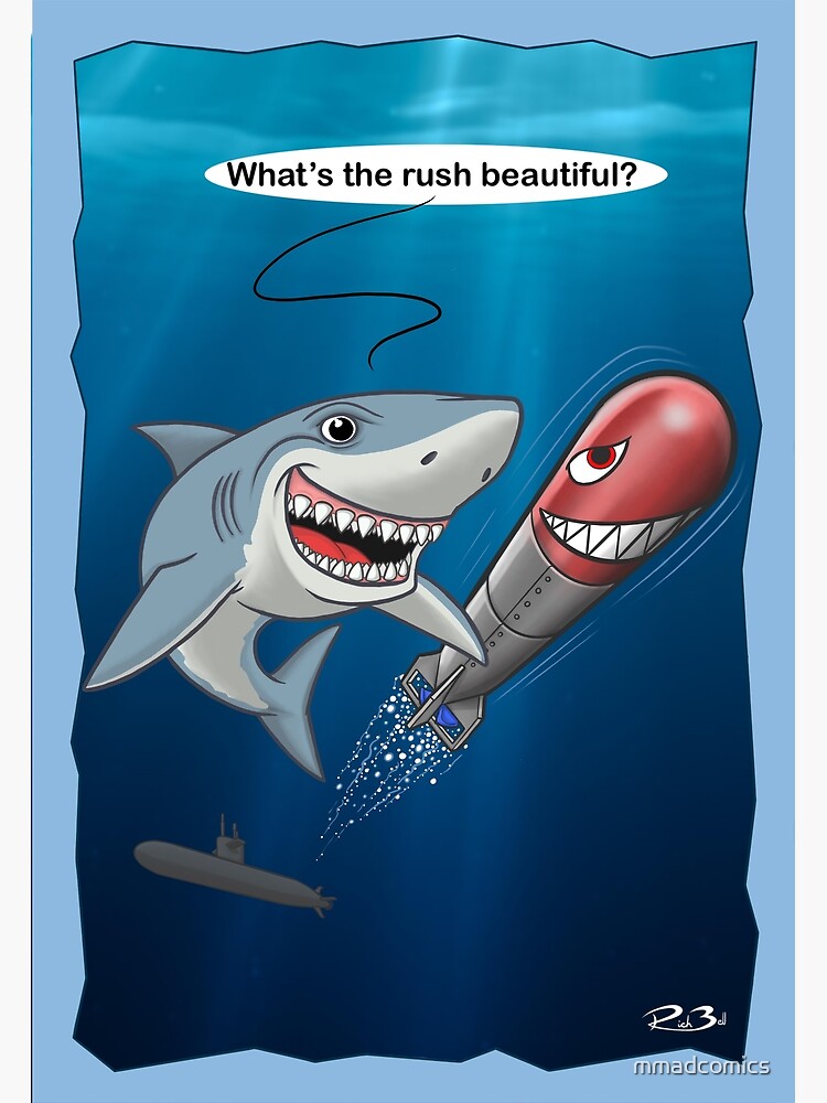 "What’s the rush beautiful? / shark jokes / flirting jokes / shark card ...