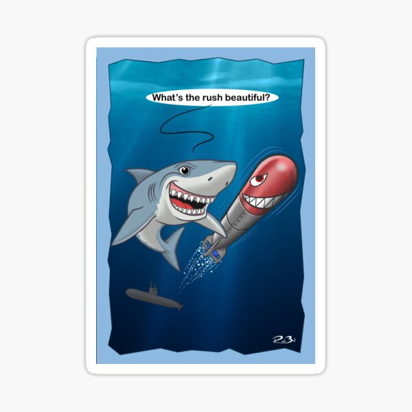 "What’s the rush beautiful? / shark jokes / flirting jokes / shark card ...
