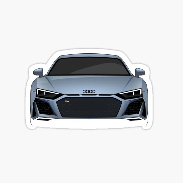 Sticker: Audi R8 | Redbubble