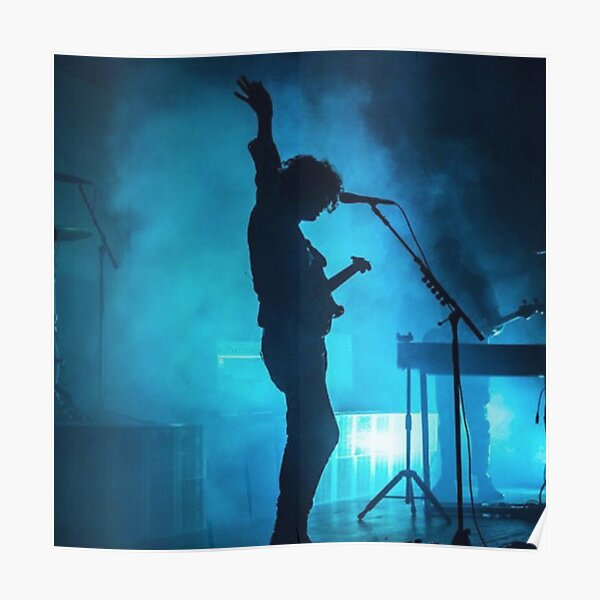 "Matty healy the 1975" Poster for Sale by LittleLadyMaya | Redbubble