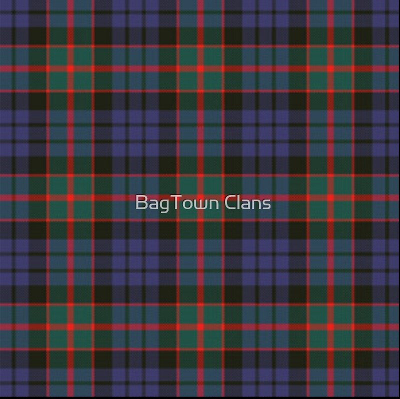 Clan Fletcher Tartan By Bagtown Clans Redbubble