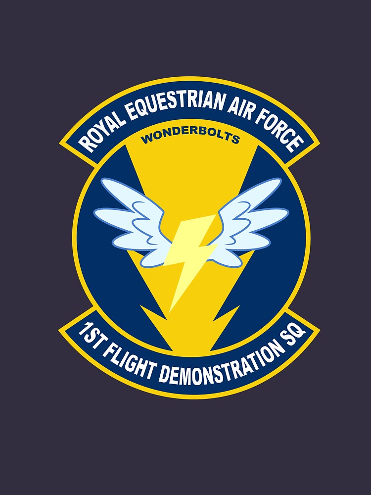 "Wonderbolt Squadron Shirt (Large Patch)" T-shirt for Sale by mattings ...