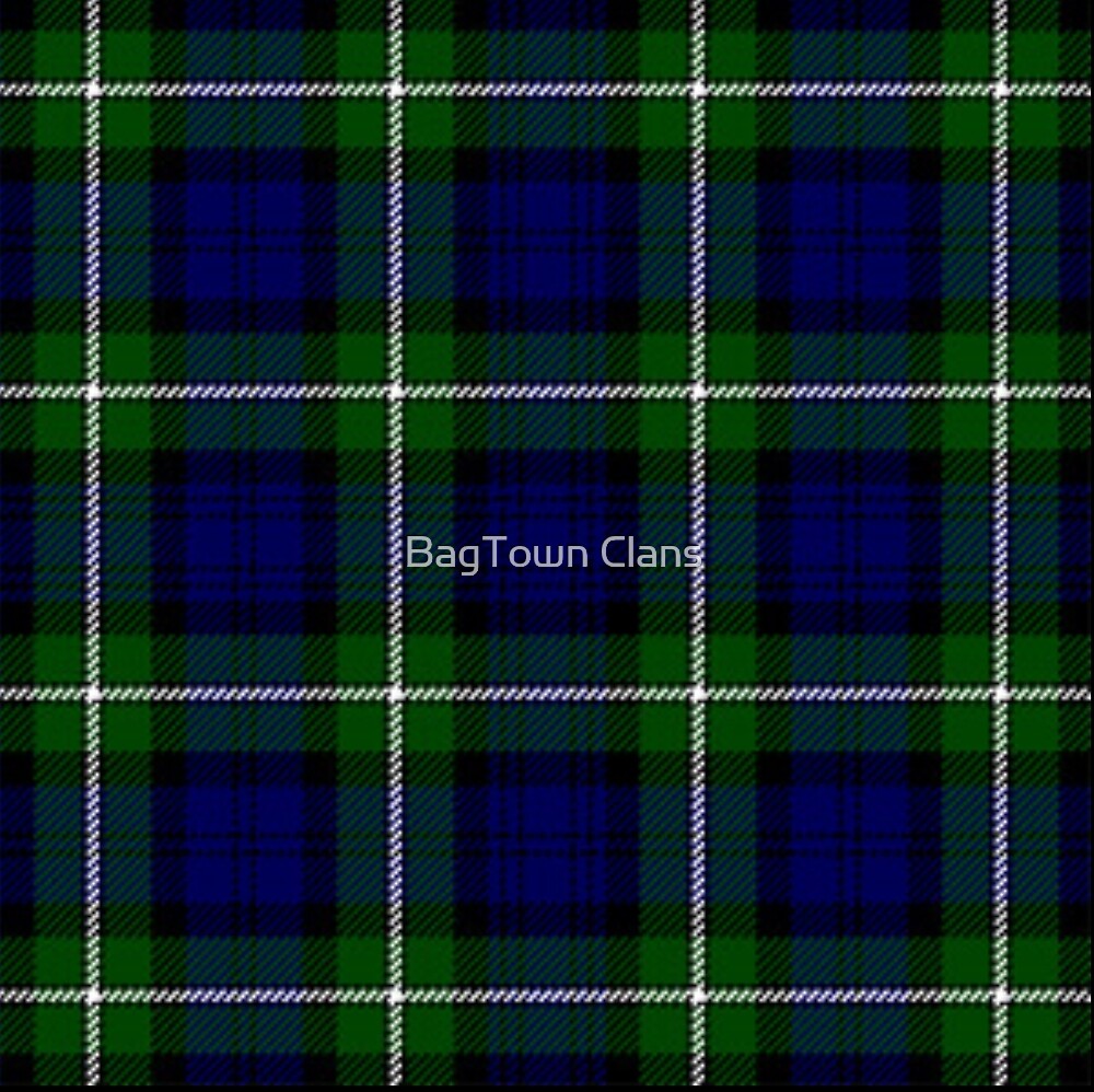 "Clan Forbes Tartan " by BagTown Clans | Redbubble
