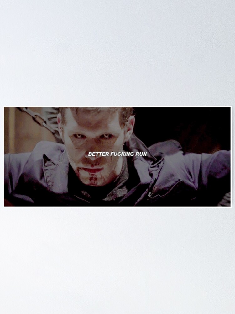 "joseph Morgan" Poster for Sale by ray-visage | Redbubble