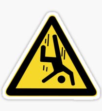 Fall Risk: Stickers | Redbubble