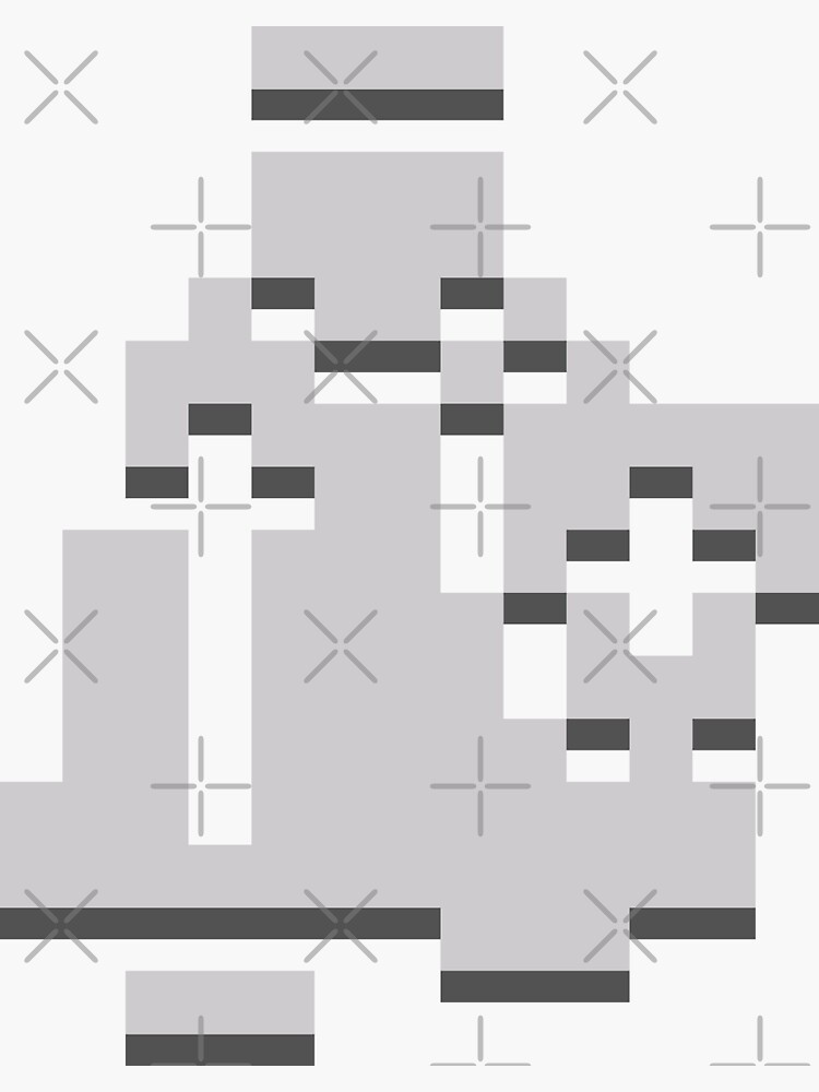 "Cavelon - Pixel Art (ZX Spectrum)" Sticker by RetroTrader | Redbubble