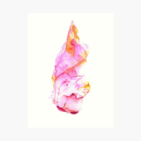 " Watercolor Ruby – July Birthstone" Art Print by sadiesavesit | Redbubble