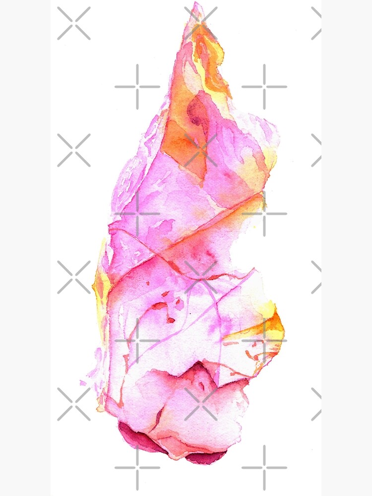 " Watercolor Ruby – July Birthstone" Art Print by sadiesavesit | Redbubble