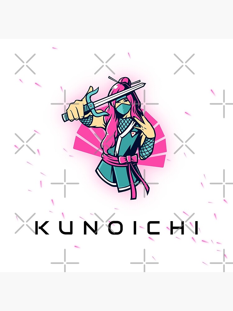 "Kunoichi" Poster by ogox | Redbubble