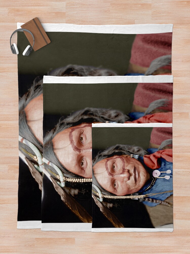 " ein Lakota Sioux Indianer, der mit Buffalo Bills Wildem Westen in New ...