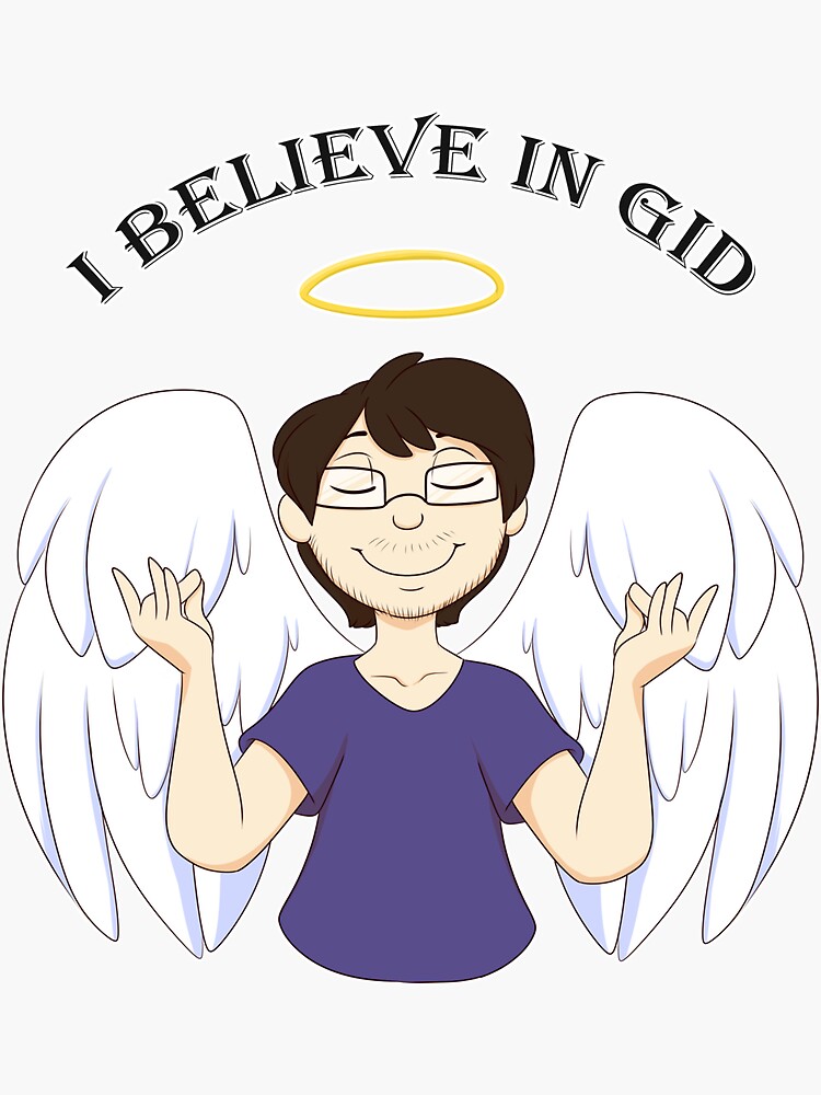 "I Believe In Gid - Giddawid Livestream Official Merchandise" Sticker ...