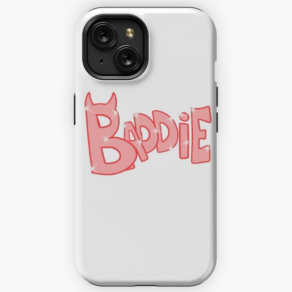 "Baddie (red)" iPhone Case for Sale by gross-girl99 | Redbubble