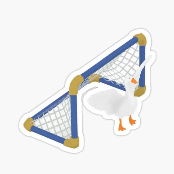 "untitled goose game" Sticker for Sale by KarapuZpUz | Redbubble
