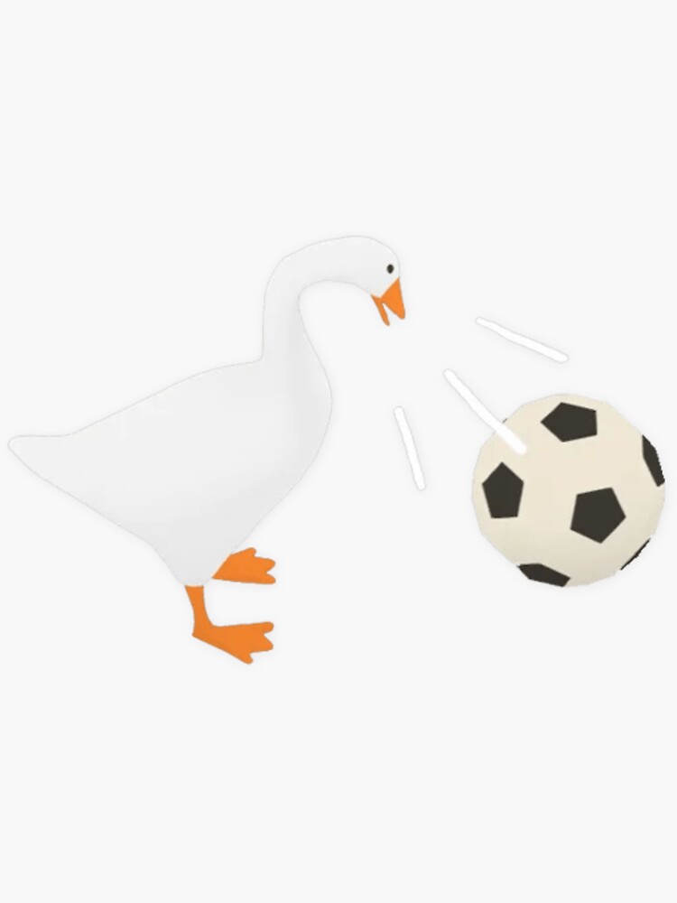 "untitled goose game" Sticker by KarapuZpUz | Redbubble