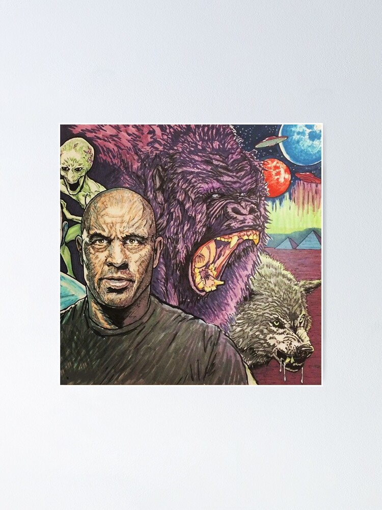 "Joe Rogan Art" Poster by markmcg777 | Redbubble