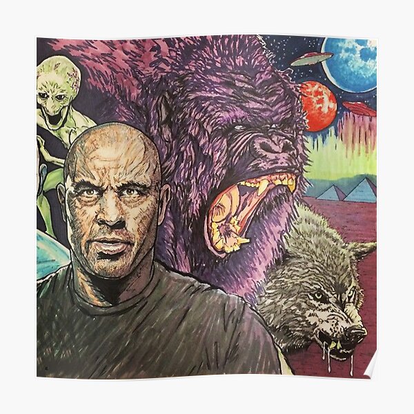 "Joe Rogan Art" Poster by markmcg777 | Redbubble