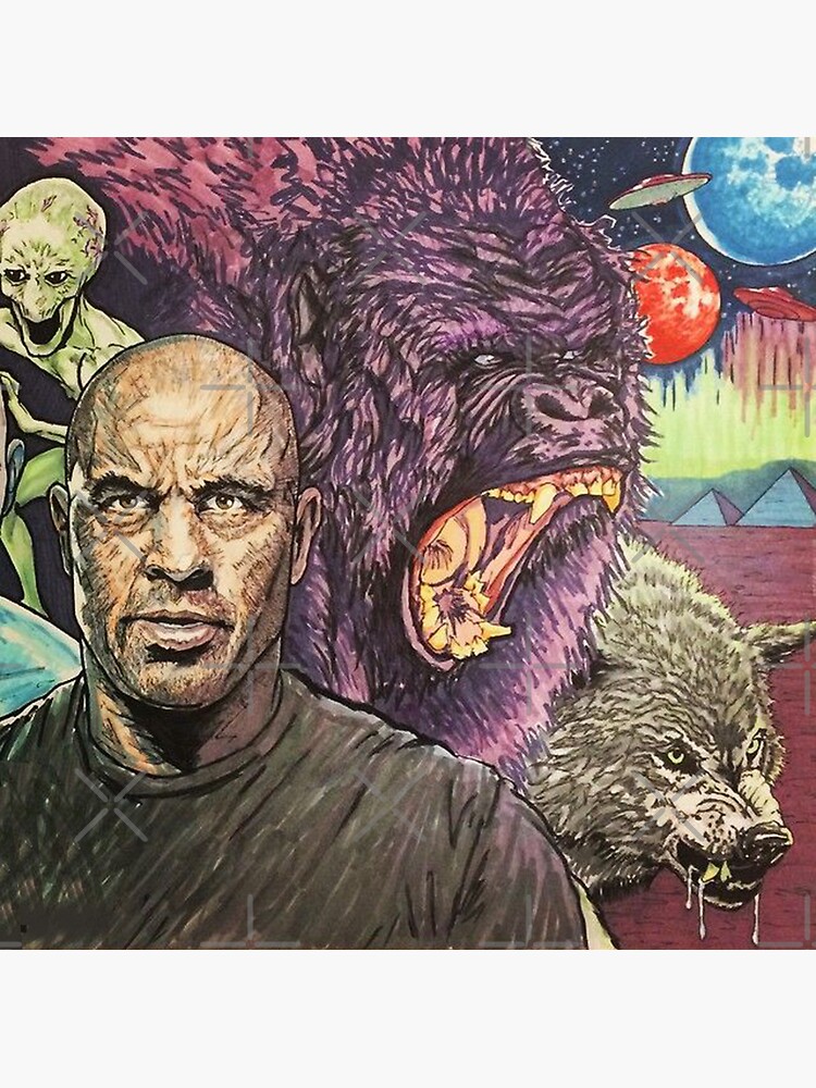 "Joe Rogan Art" Sticker for Sale by markmcg777 | Redbubble