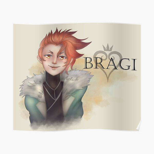 "Bragi, Kingdom Hearts Dark Road" Poster by o9000 | Redbubble