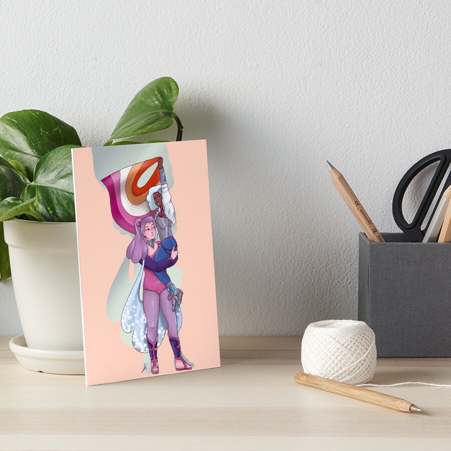 "Spinnerella and Netossa pride !" Art Board Print by its-alex-am ...