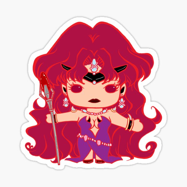 "Queen Beryl Chibi" Sticker for Sale by Artimas | Redbubble