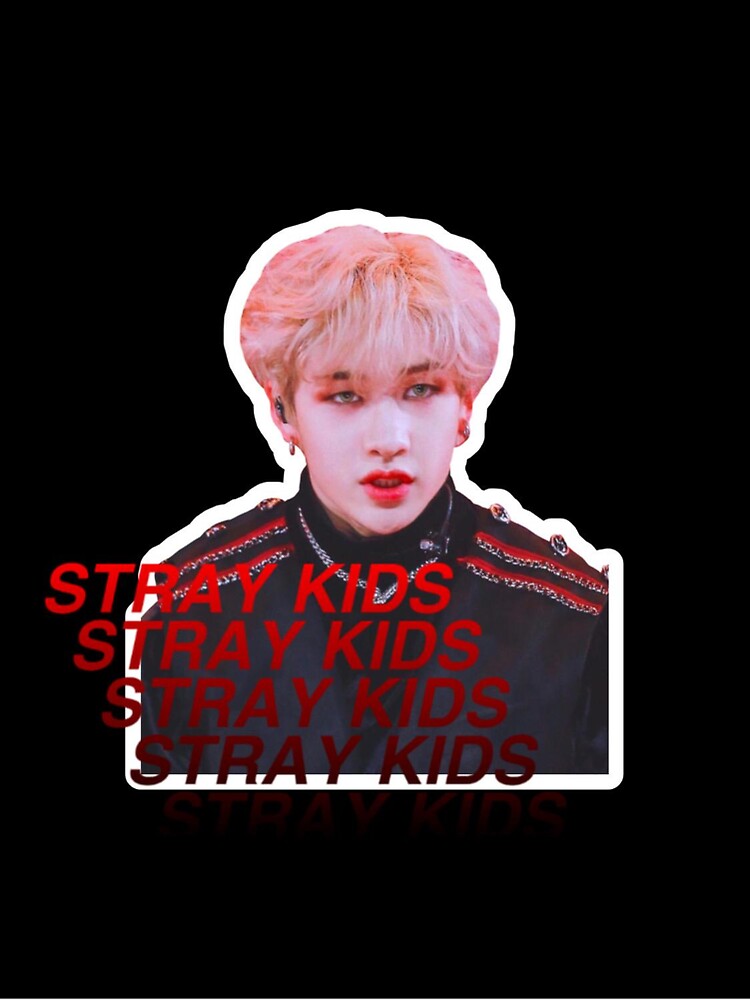 "Bang chan" Sticker by leyshax | Redbubble
