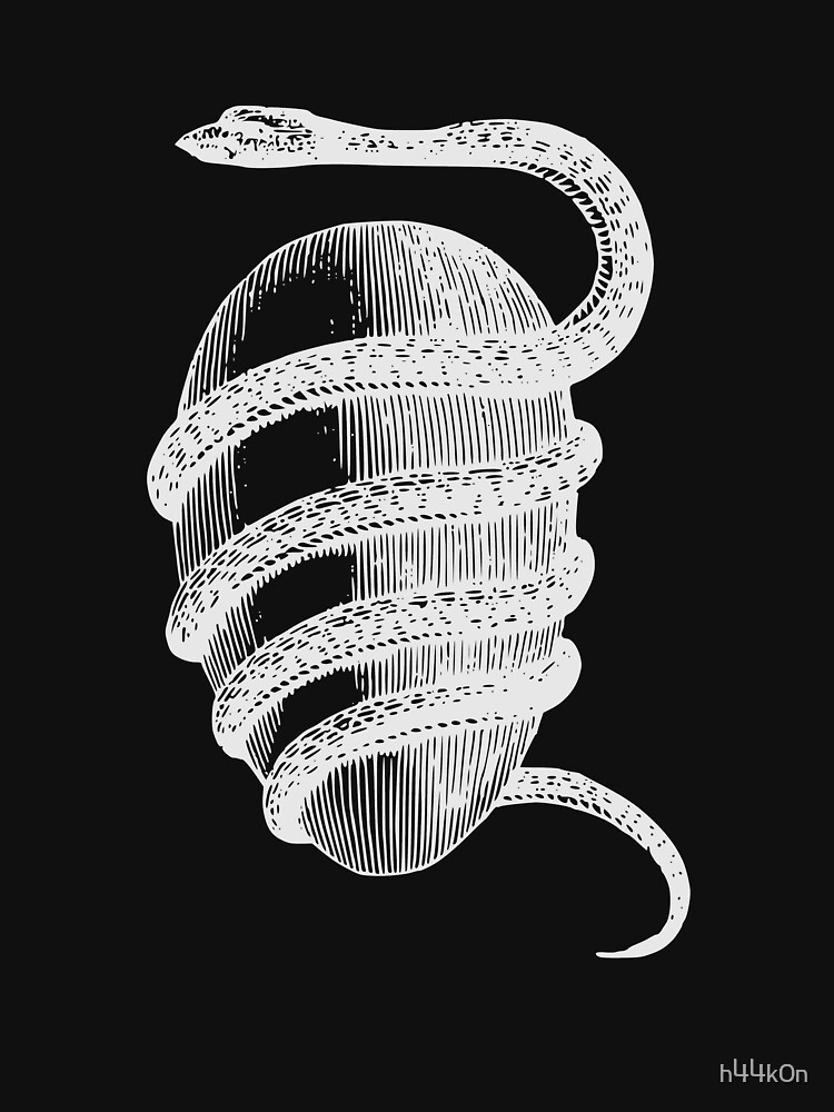"Alchemy Snake Lucifer Orphic Egg Symbol Gothic Design" Essential T ...
