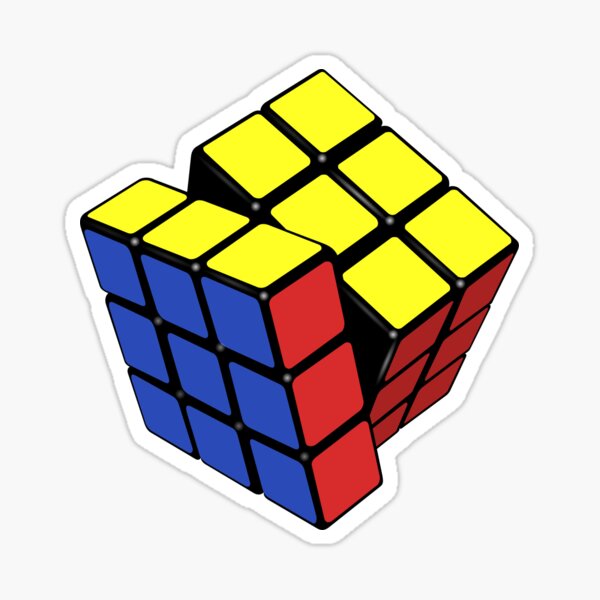 Rubik S Cube Stickers | Redbubble