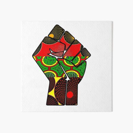 "Rasta themed Power Fist " Art Board Print for Sale by artbyomega ...