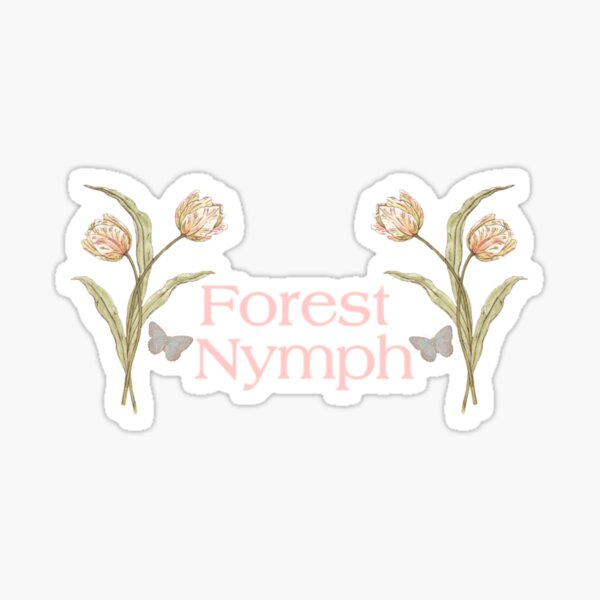 "Forest Nymph by Serenity K." Sticker for Sale by SerenityyK | Redbubble