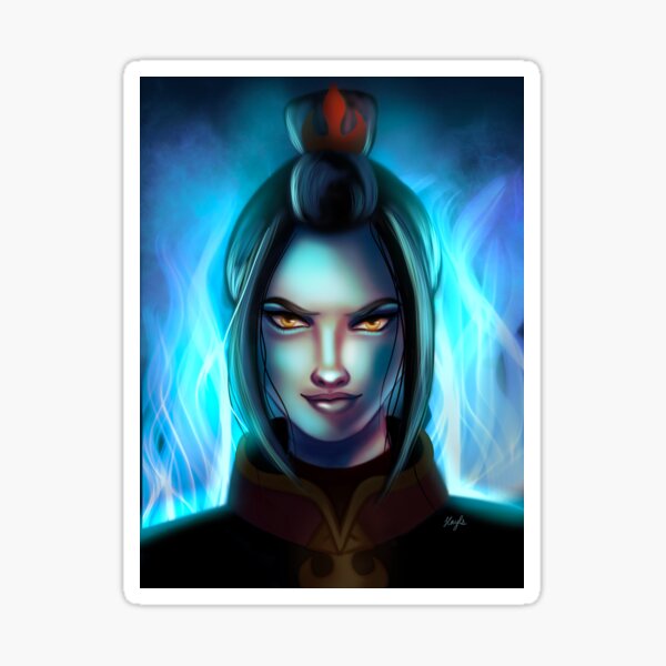 "Azula " Sticker for Sale by HaylsIllustrate | Redbubble