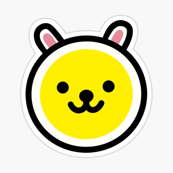 "Minimalistic Muzi" Sticker by smileyfriend | Redbubble