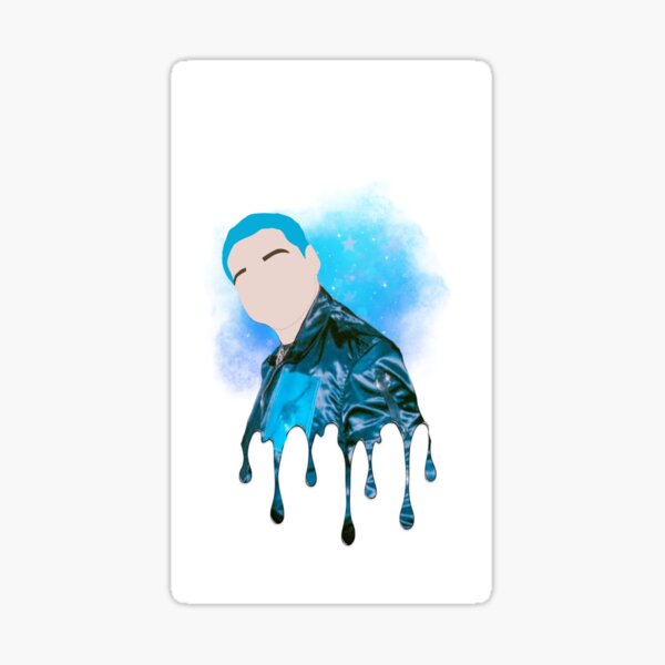 "Blue Cal" Sticker by kpado | Redbubble