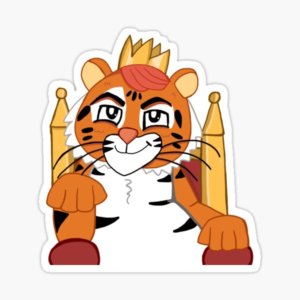 "Tiger King" Sticker by MemeowGifts | Redbubble