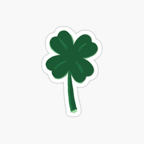 "Four Leaf Clover" Sticker for Sale by HSRdesigns | Redbubble