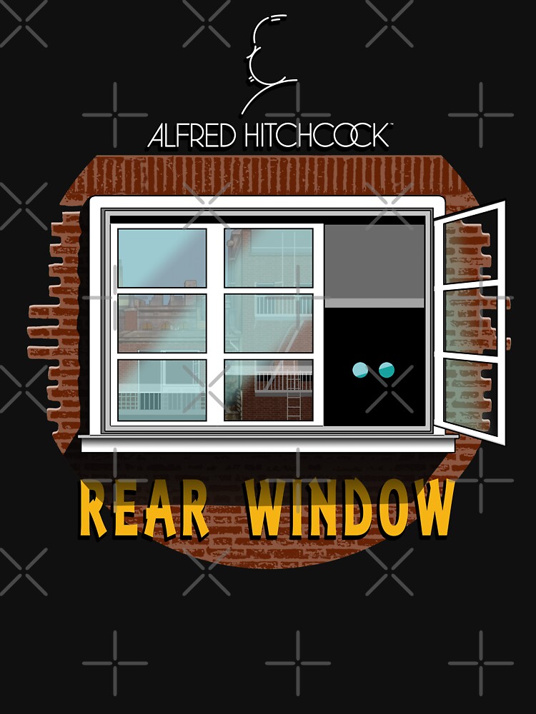 Alfred Hitchcock Rear Window T Shirt For Sale By Tmbtm Redbubble
